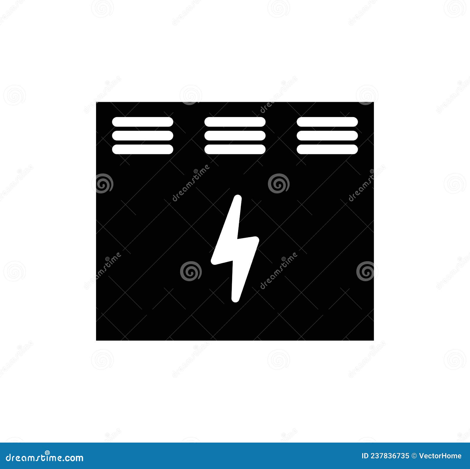 Battery Energy Storage System Icon, Line Color Vector Illustration ...