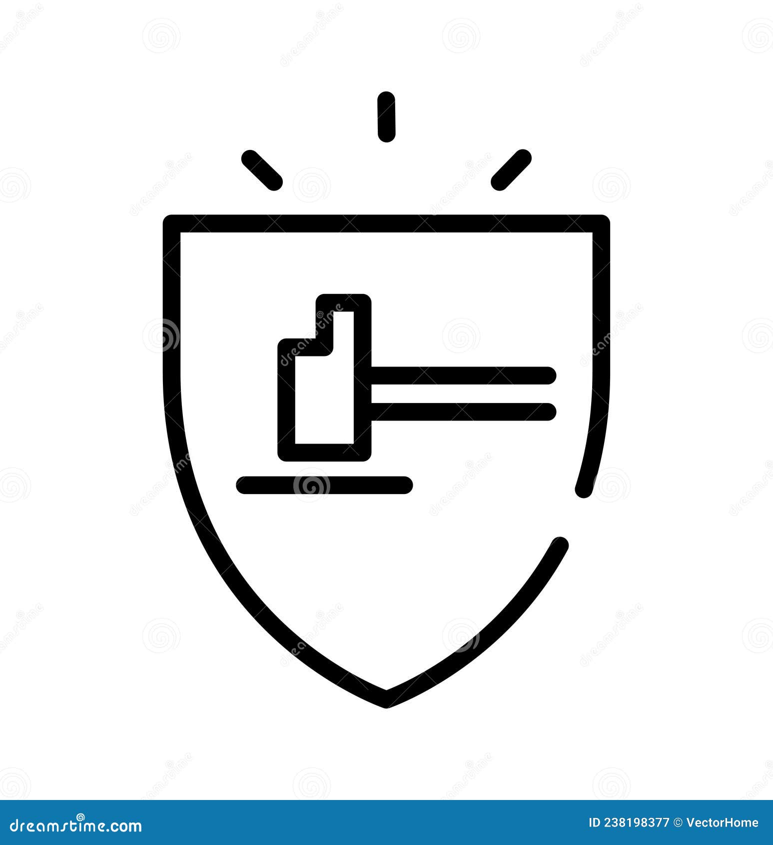 Durable Icon , Line Color Vector Illustration Stock Vector ...