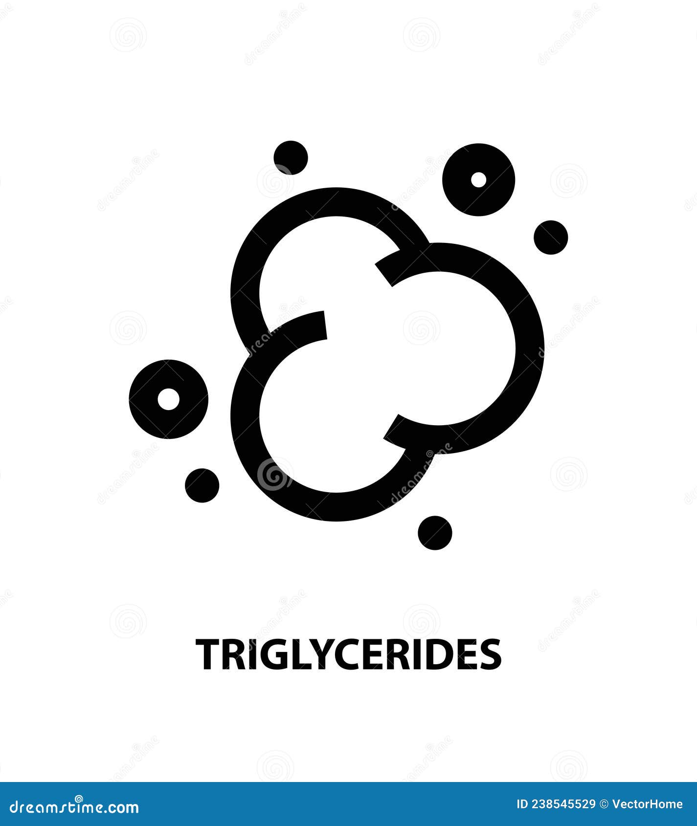 Triglycerides or Cholesterol LDL Icon, , Vector, Line Color Vector ...