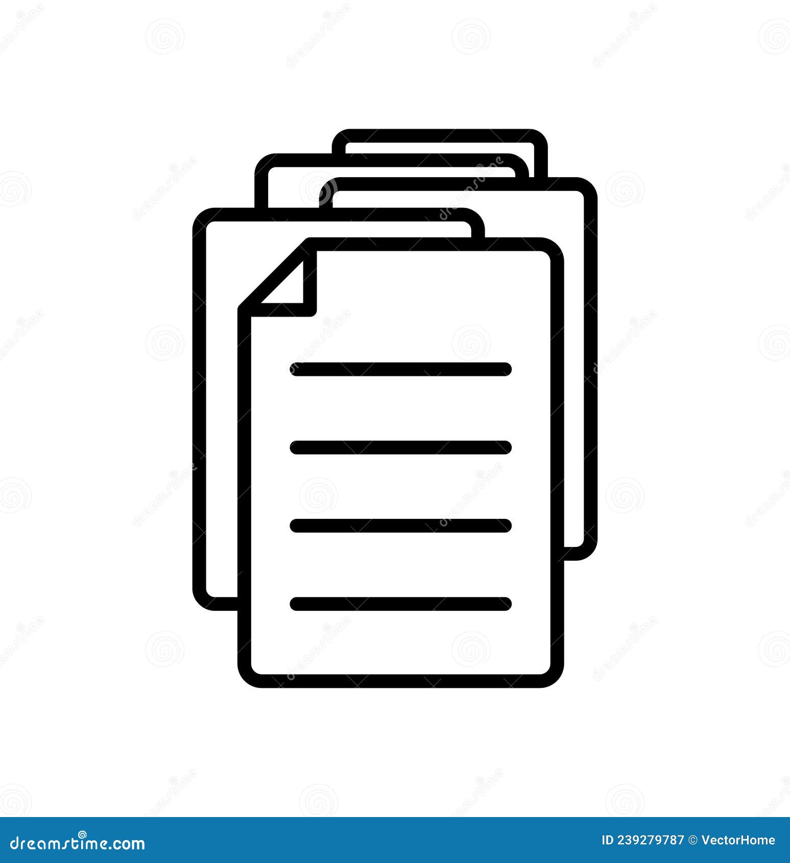 Scrum Backlog Icon, Line Color Vector Illustration Stock Vector ...