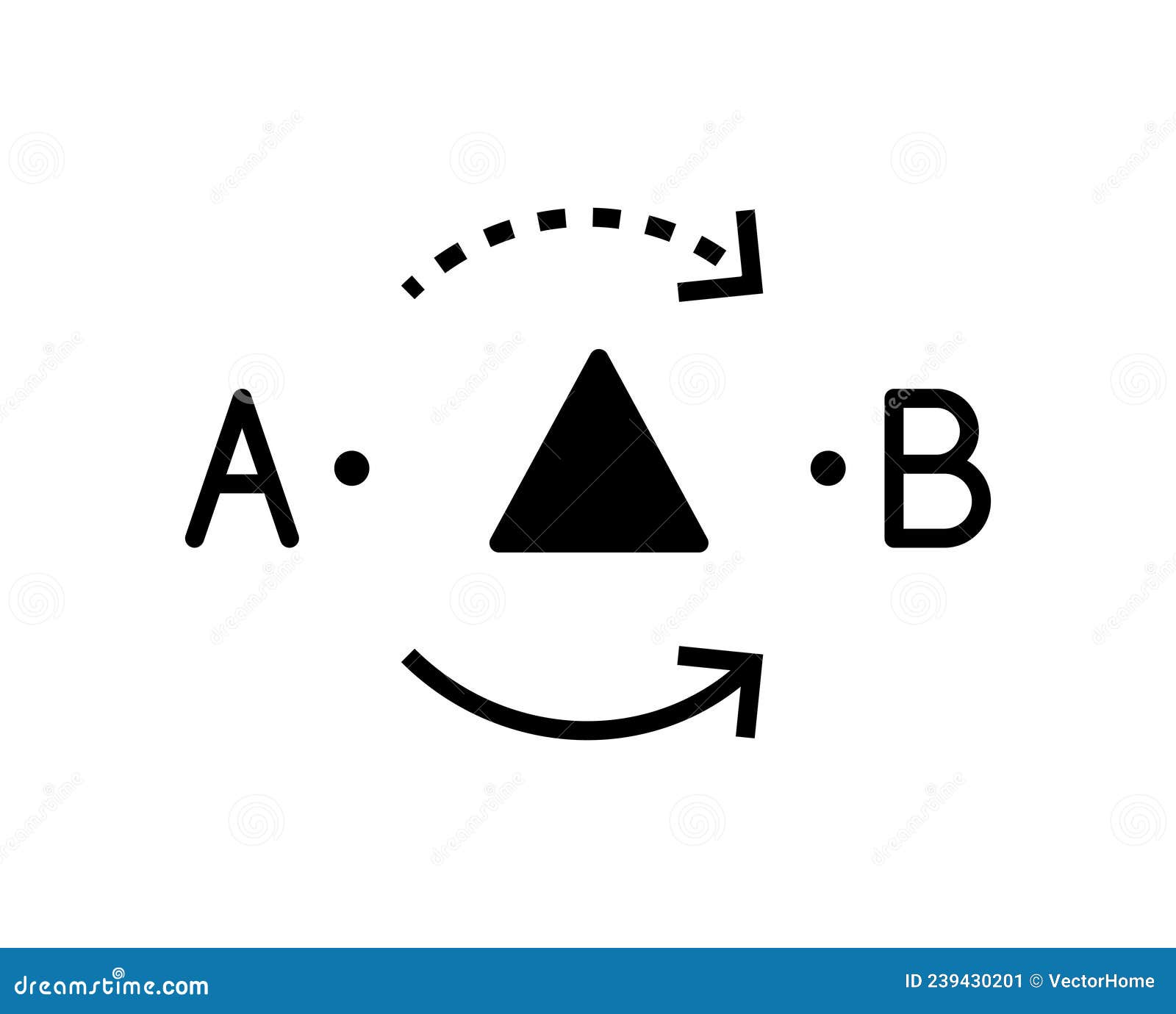 Pathfinding Icon , Line Color Vector Illustration Stock Vector ...