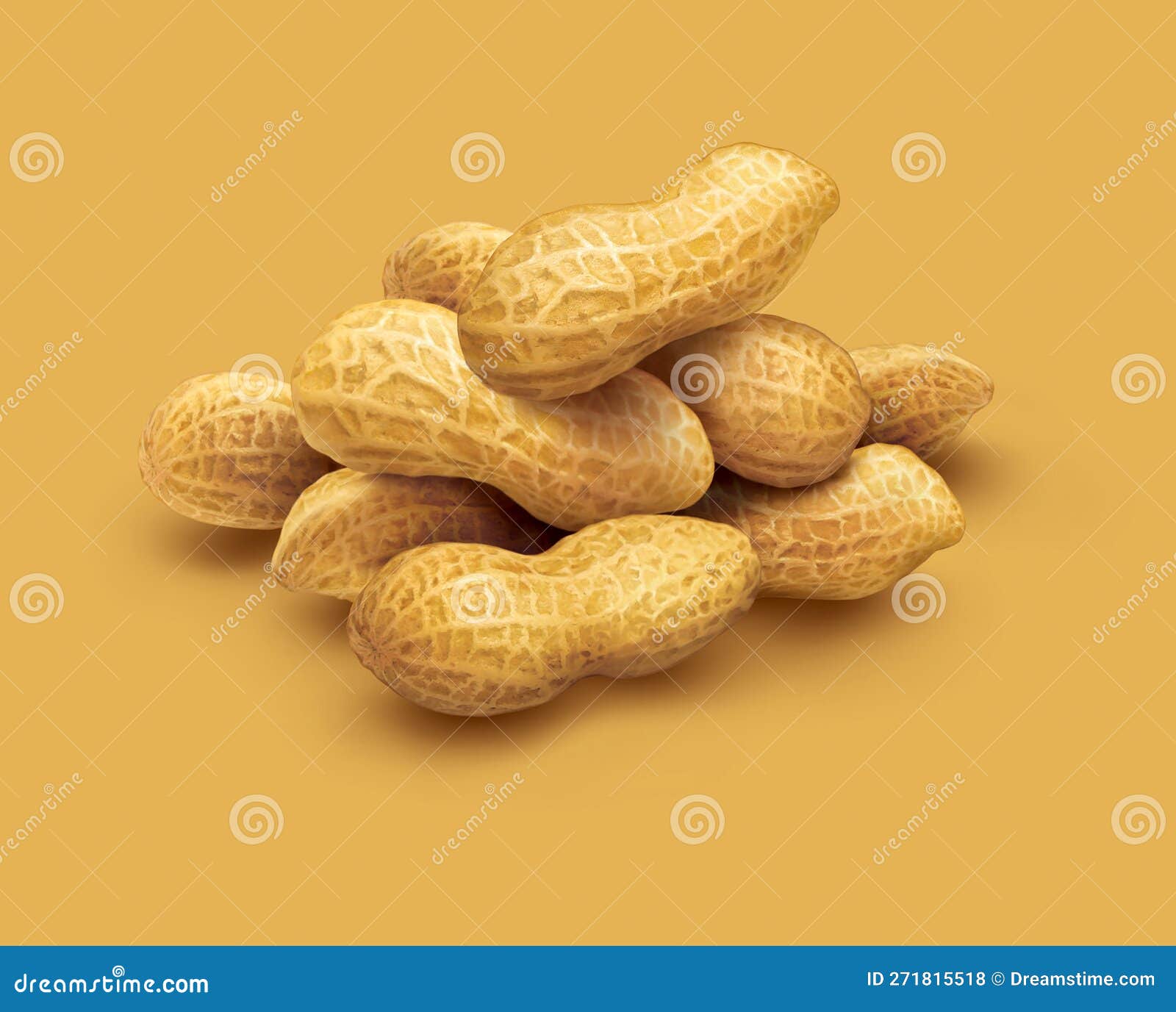 Peanuts illustration stock illustration. Illustration of background ...