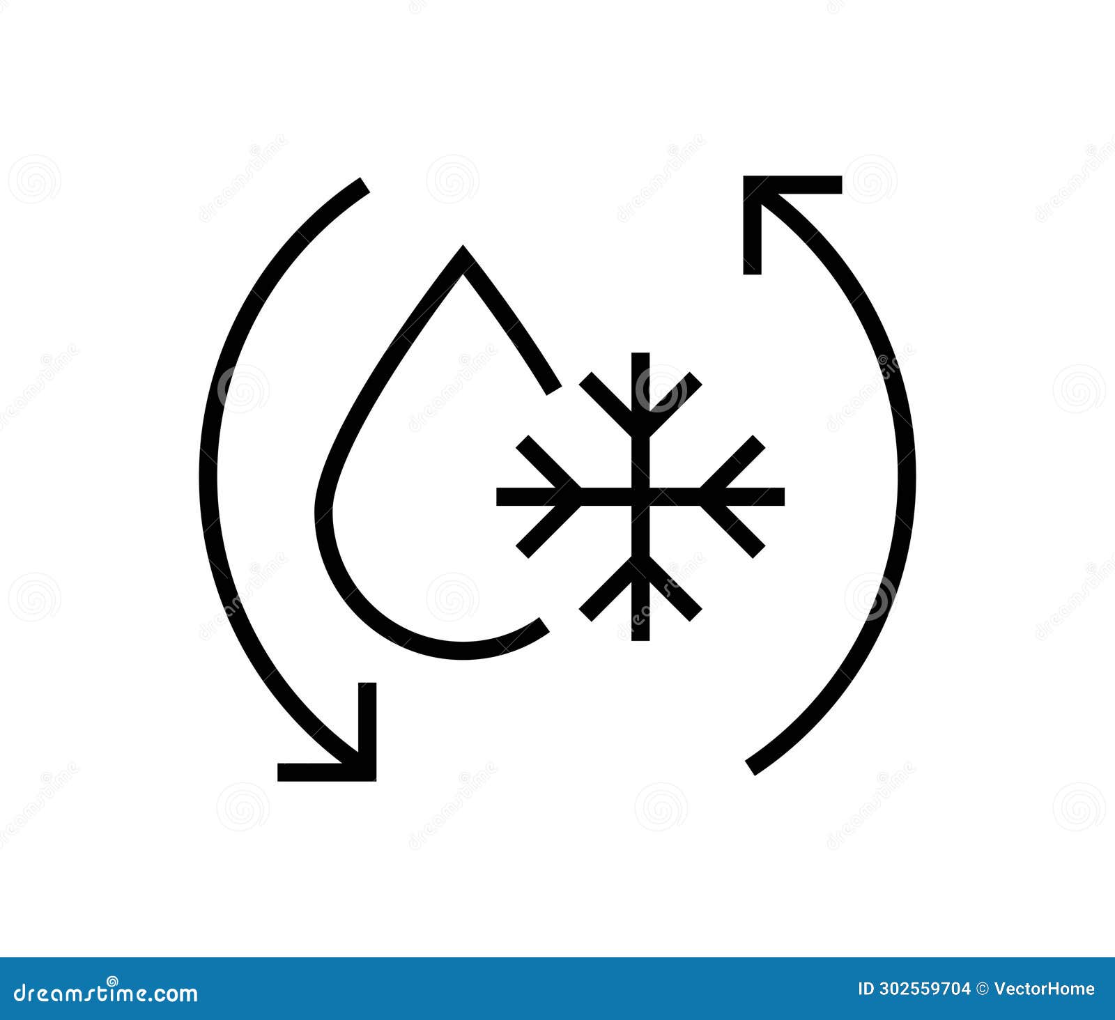 Defrost Icon , Vector Illustration Stock Vector - Illustration of ...