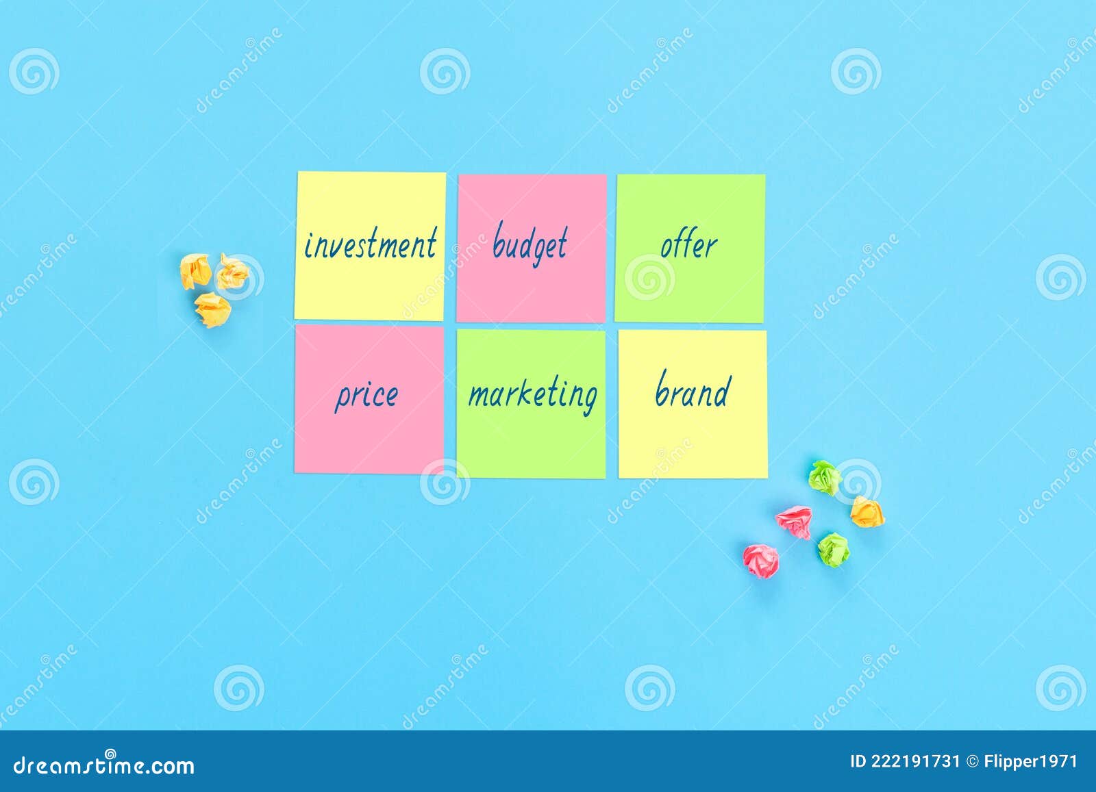 Basic Concepts of Commercial Activity Stock Image - Image of commercial ...