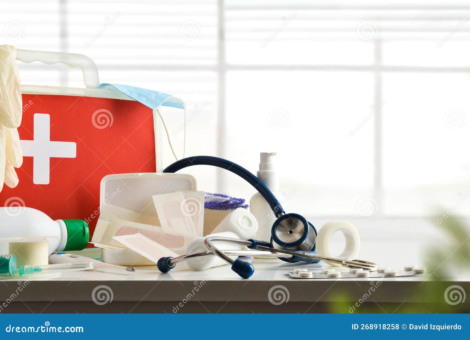 This Is A Basic Wound Dressing Tool Stock Image | CartoonDealer.com ...