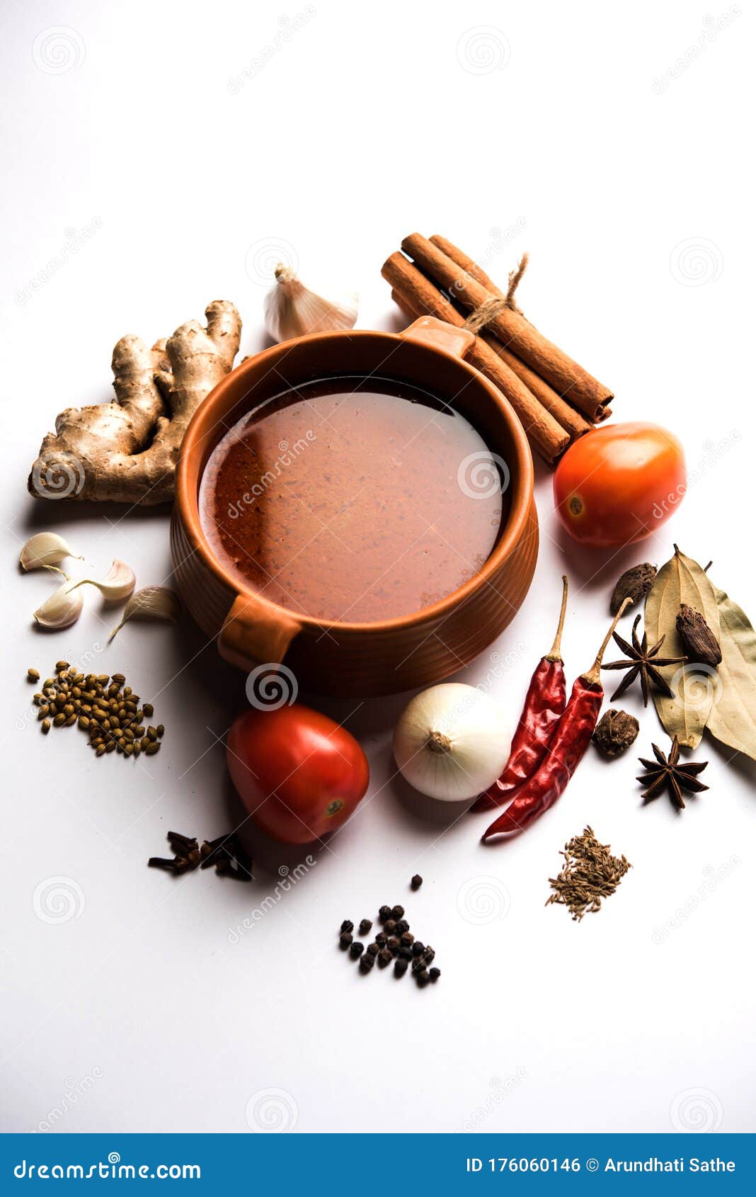 Basic Dark Colours Curry for Chicken or Spicy Indian Vegetable Stock ...