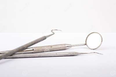 Basic Dental Hand Examination Instruments Stock Image - Image of dental ...