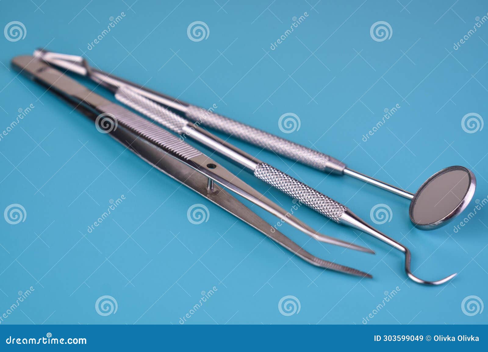 Basic Dentist Tools, Conceptual Image of Dental Hygiene and Health ...