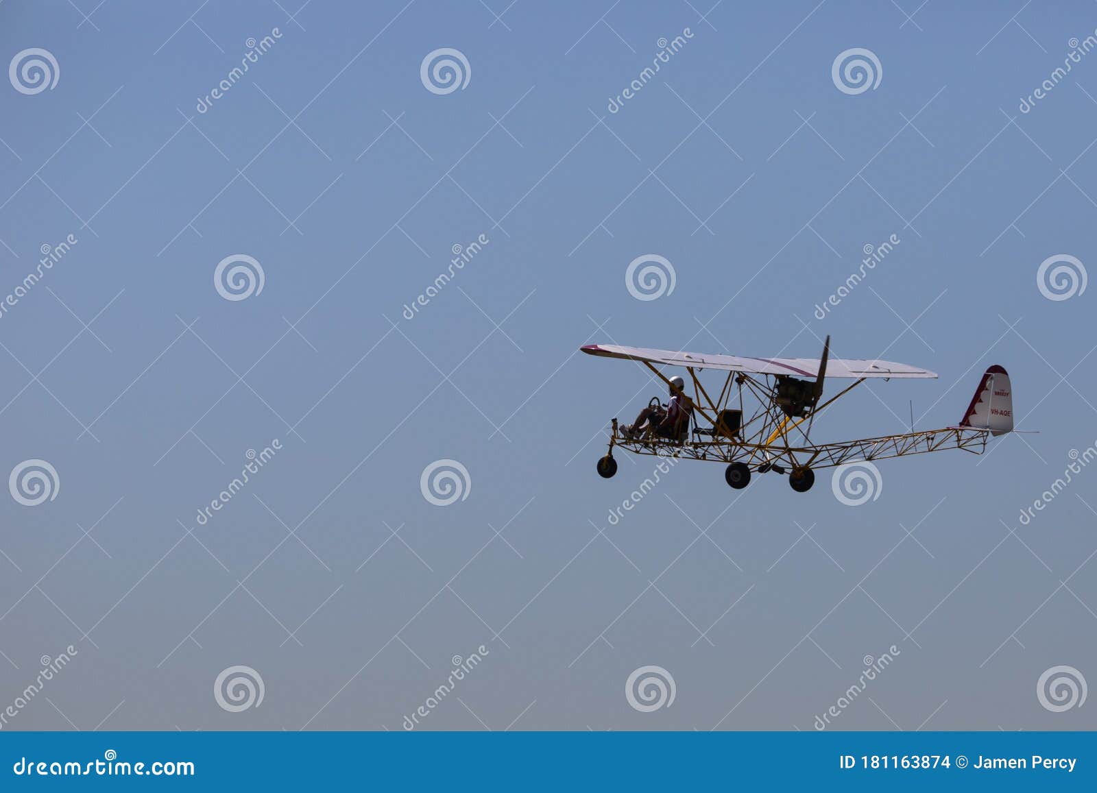 Basic DIY Plane Air Craft Flying Stock Photo - Image of show ...