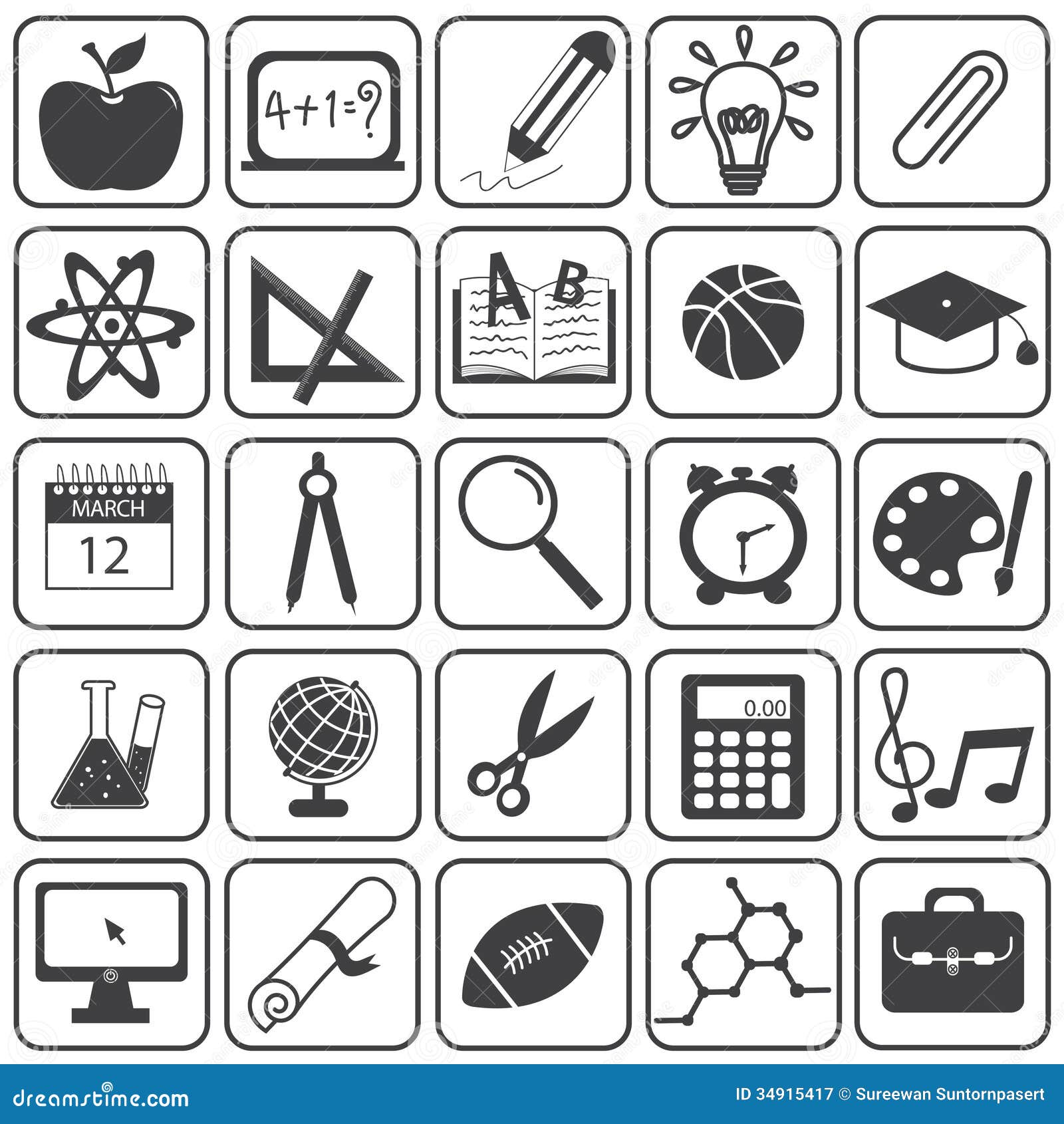 Elementary Education Icons