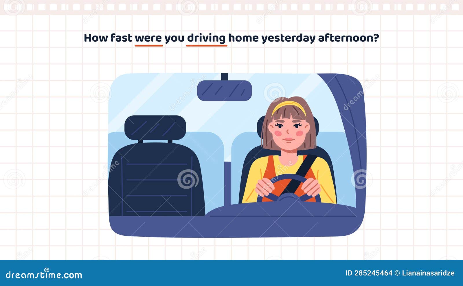 Basic English Grammar Vector Illustration Stock Vector - Illustration ...