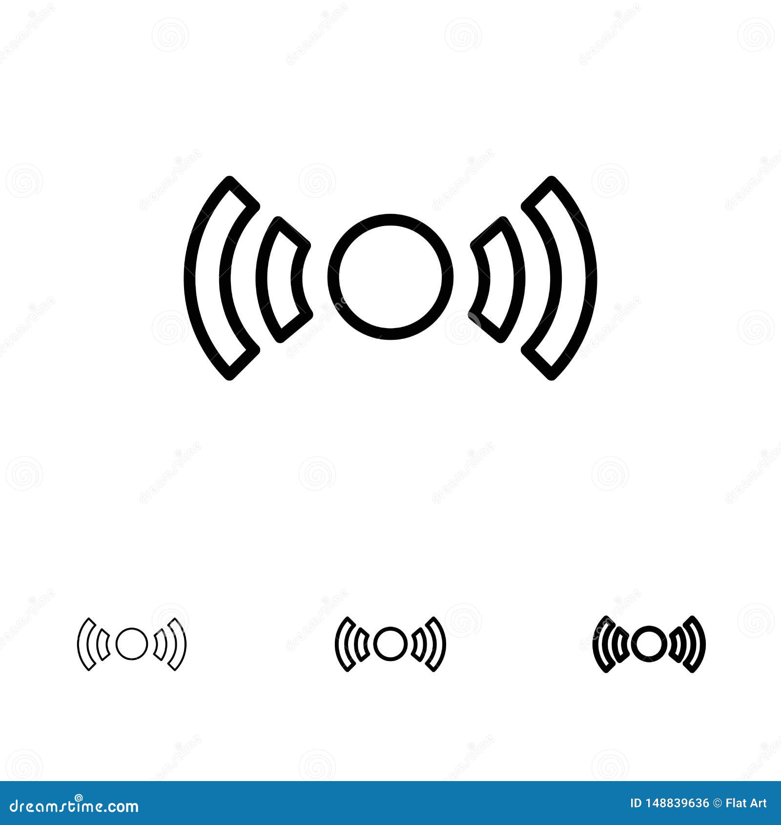 Basic, Essential, Signal, Ui, Ux Bold and Thin Black Line Icon Set ...