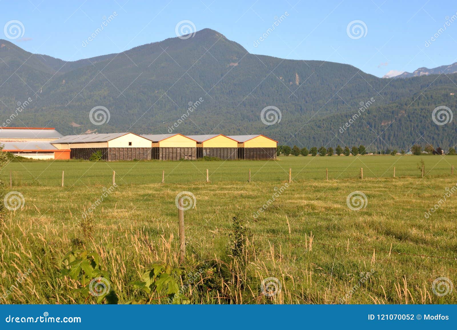 Basic Farm Building Architecture Stock Photo - Image of building ...