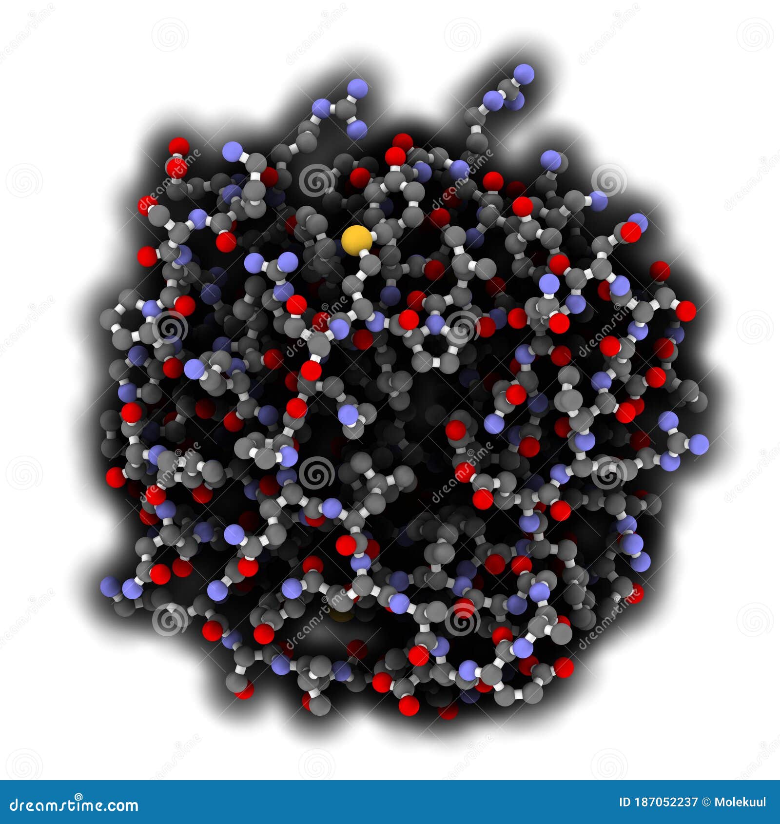 Basic Fibroblast Growth Factor (bFGF) Molecule. Plays Role In Wound ...