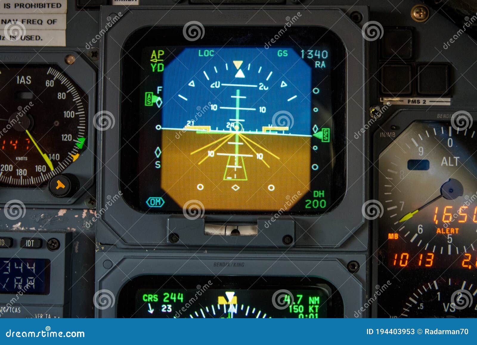 Established on the Instrument Approach Editorial Stock Photo - Image of ...