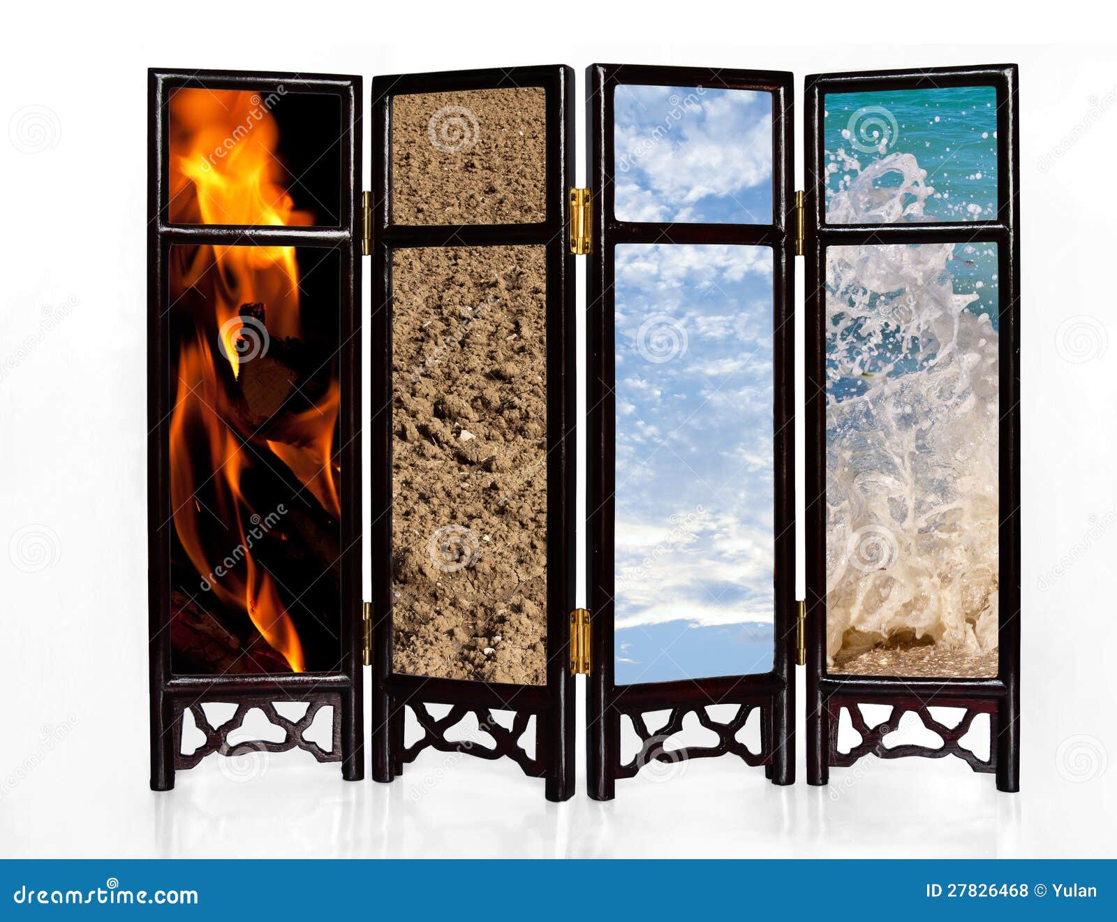 Basic four elements stock photo. Image of land, nature - 27826468