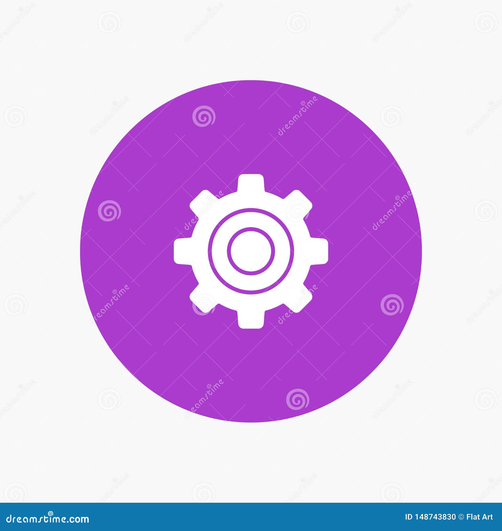 Basic, General, Gear, Wheel Stock Vector - Illustration of flight, blue ...