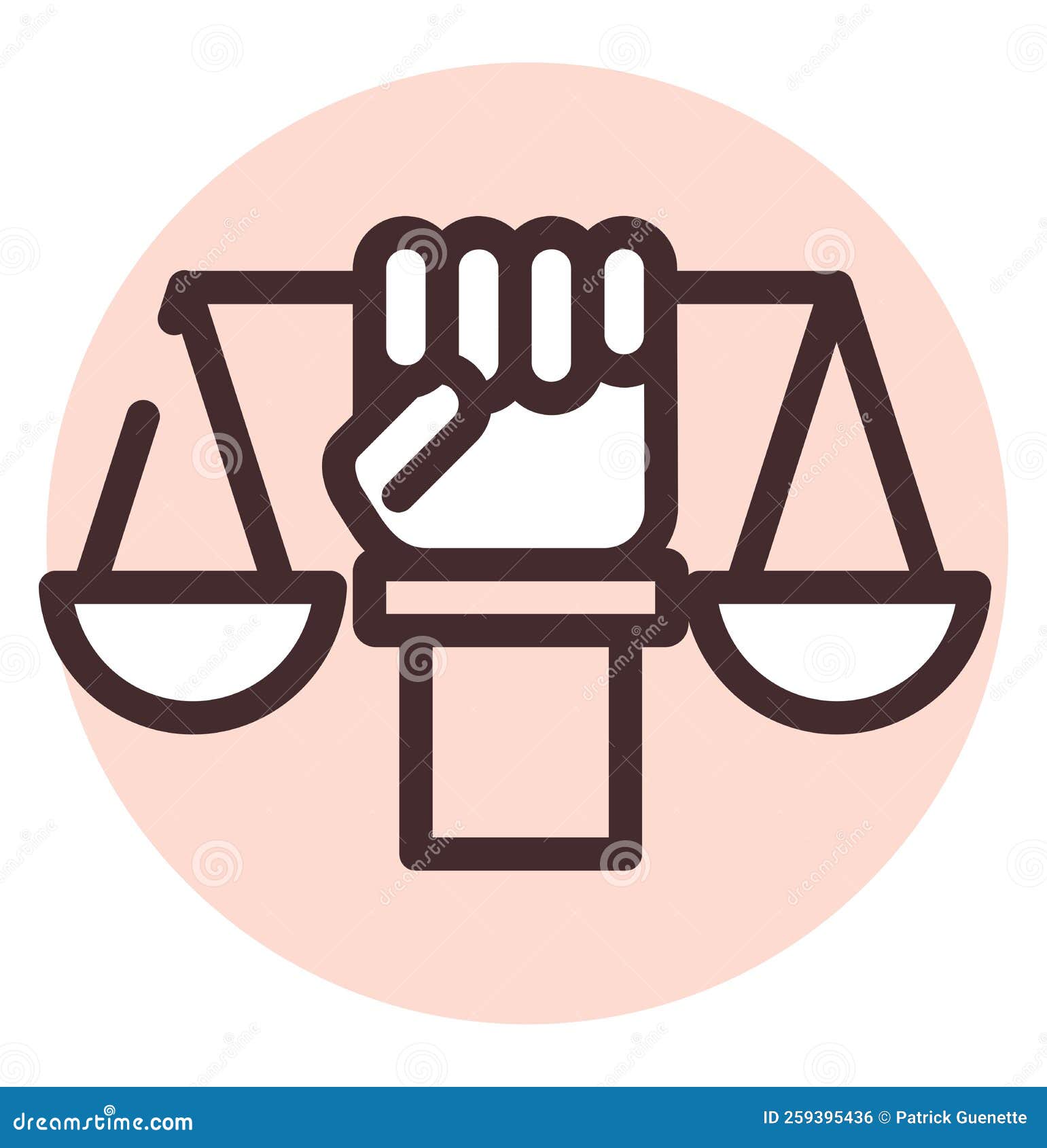 Basic Rights Line Icons Collection. Equality, Freedom, Justice, Liberty ...