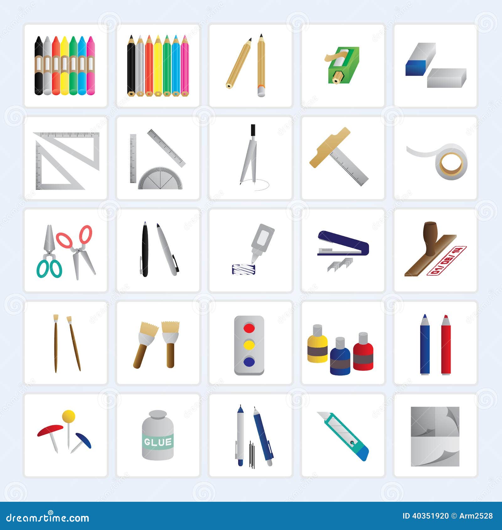 25 Basic Icon Set. 100% Editable EPS 10 Files. Business Logo Concept ...