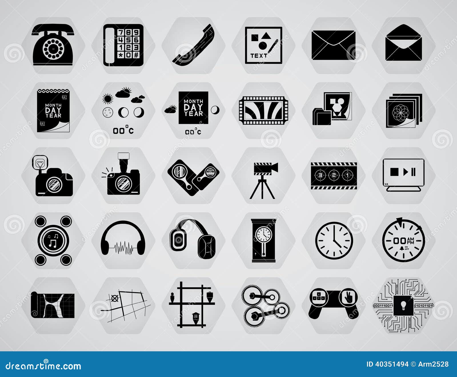 25 Basic Icon Set. 100% Editable EPS 10 Files. Business Logo Concept ...