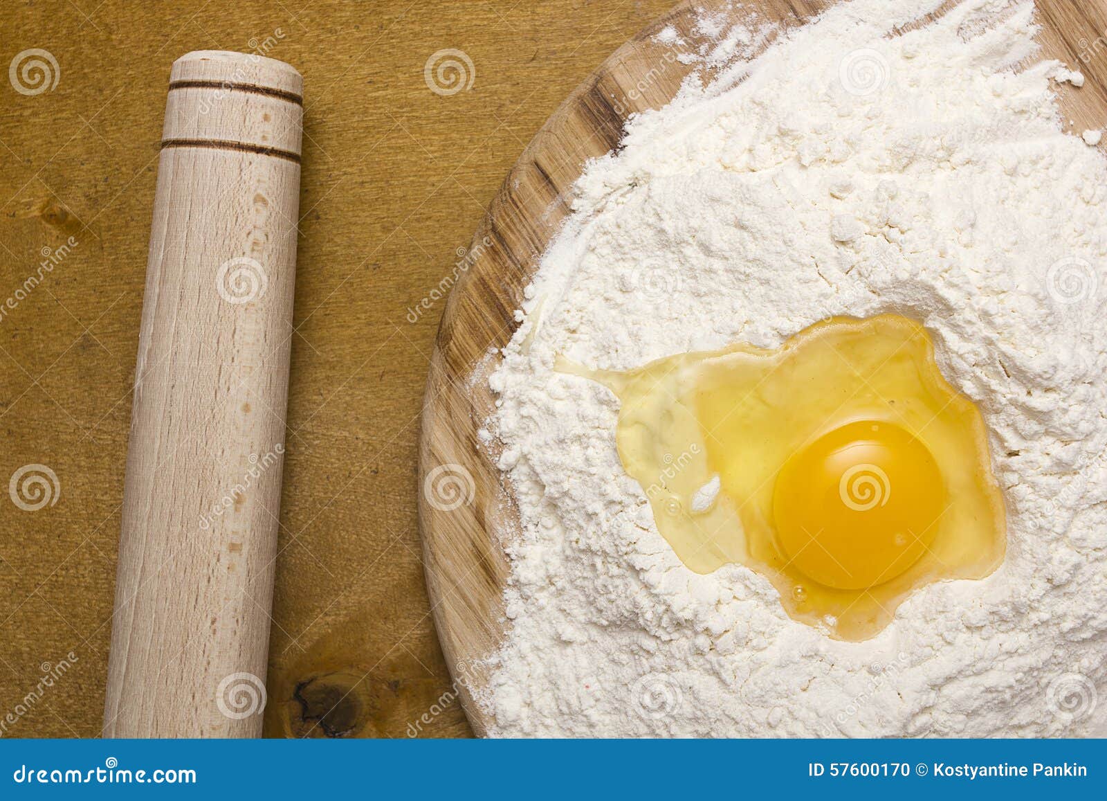 Basic Ingredients for Baking Bakery Products Stock Photo - Image of ...