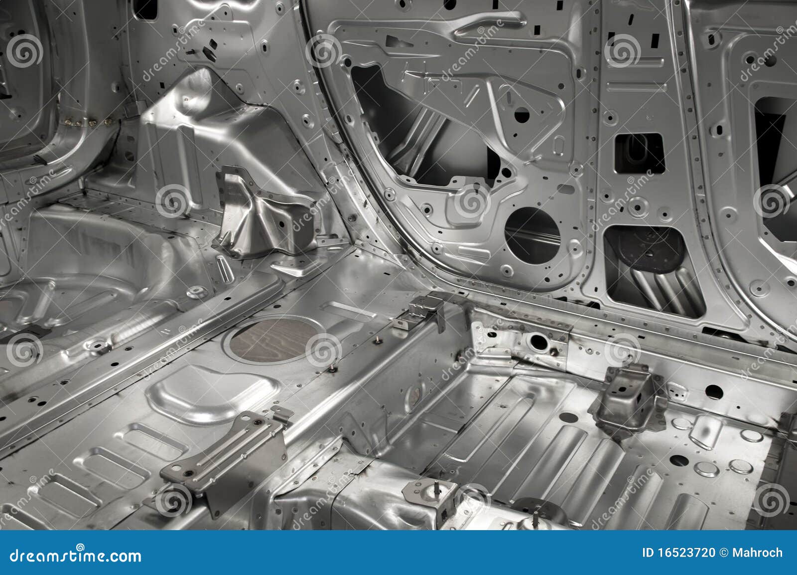 Basic Interior Skeleton of a Car Stock Photo - Image of manufacture ...