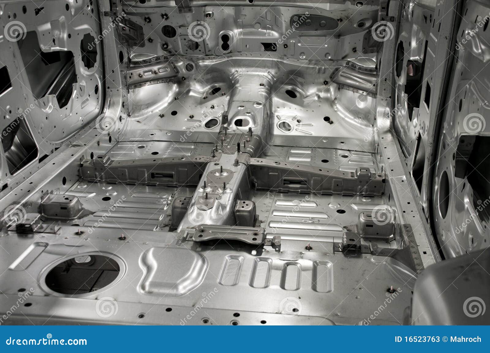 Basic Interior Skeleton of a Car Stock Image - Image of construction ...
