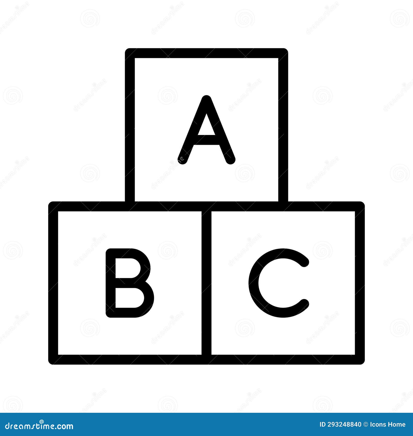 Basic Kids Learning Blocks, Download this Amazing Icon of Learning ...