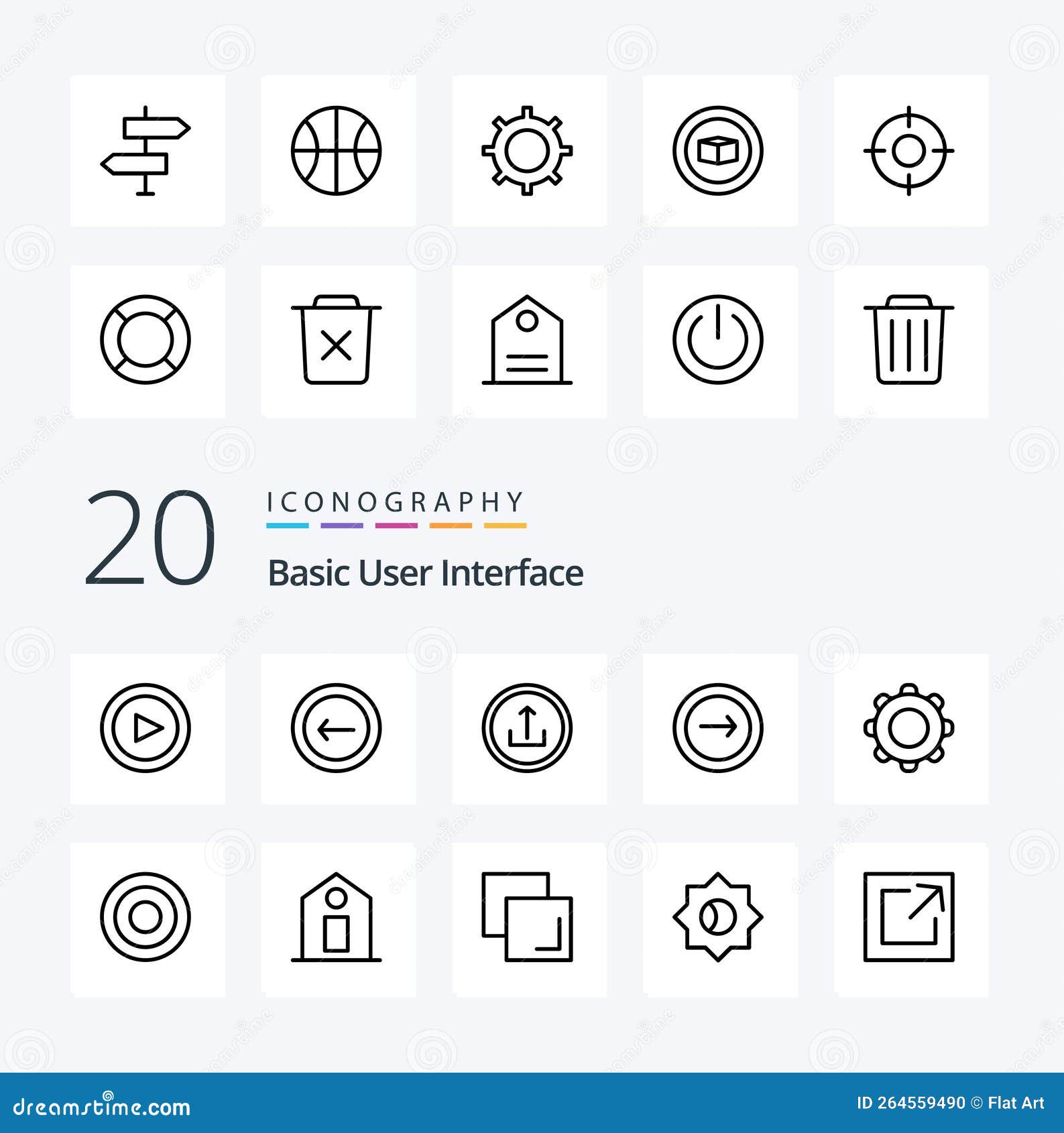 Basic Label Set Stock Image | CartoonDealer.com #40351567