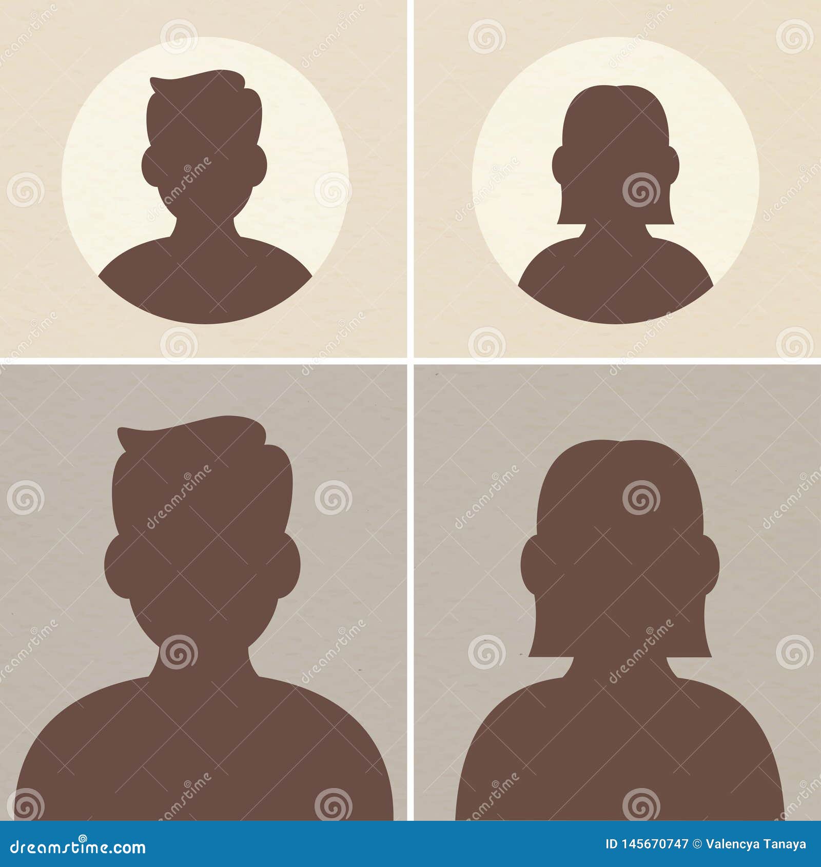 Default Male Avatar Profile Icon. Grey Photo Placeholder Vector ...