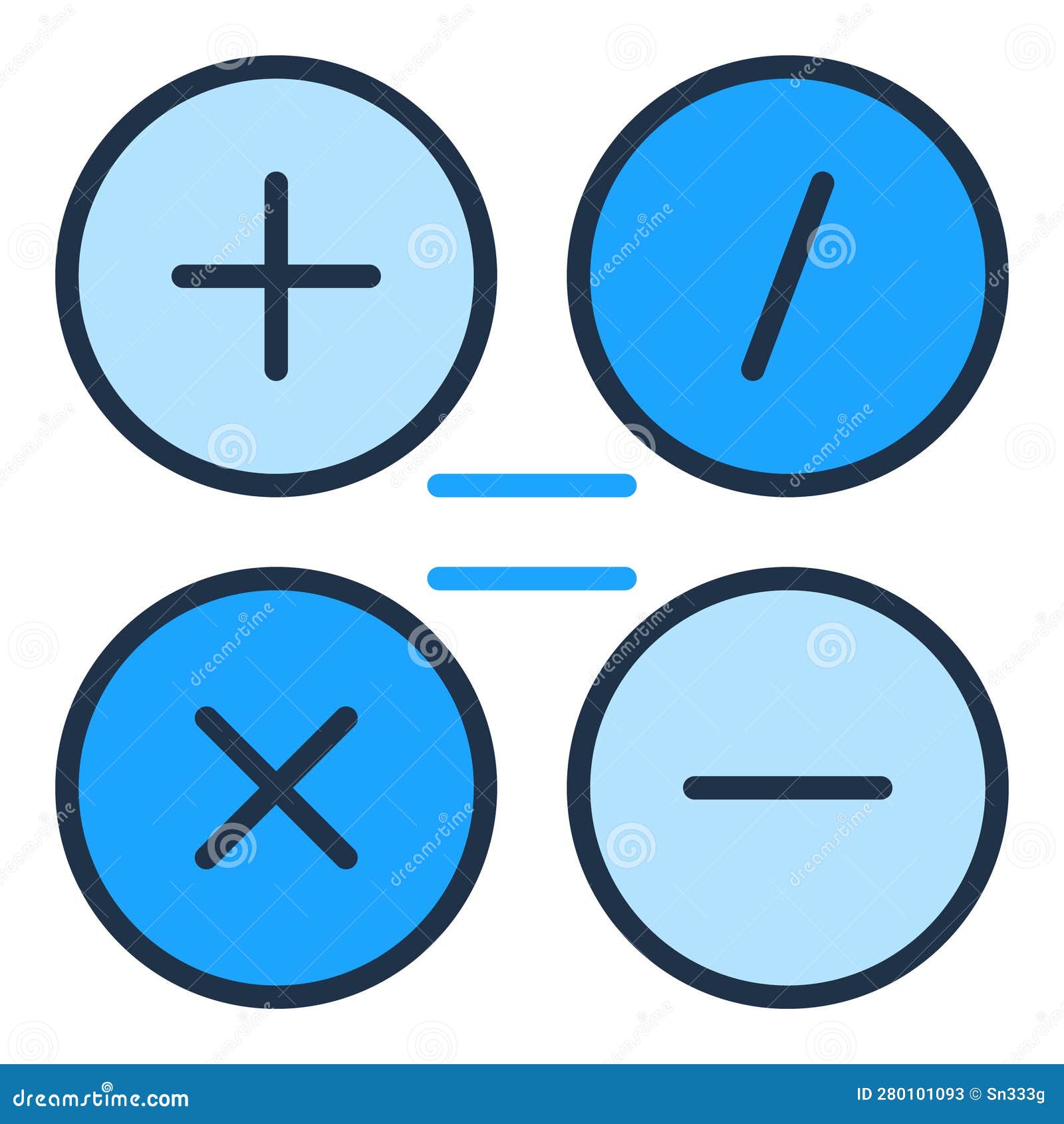 Basic Math Geometric Shapes Face Royalty-Free Stock Photography ...