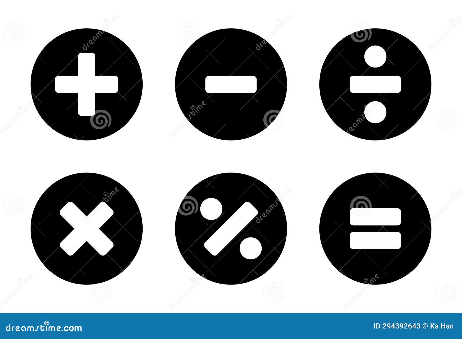Basic Mathematical Symbols. Addition, Subtraction, Multiplication ...