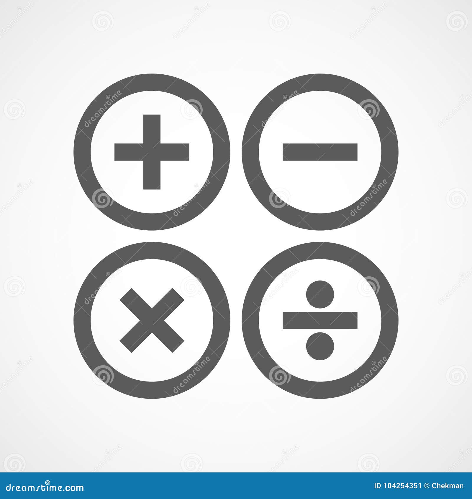 Basic Mathematical Symbols. Vector Illustration. Stock Illustration ... Basic Mathematical Symbols. Vector Illustration. Stock Illustration ...