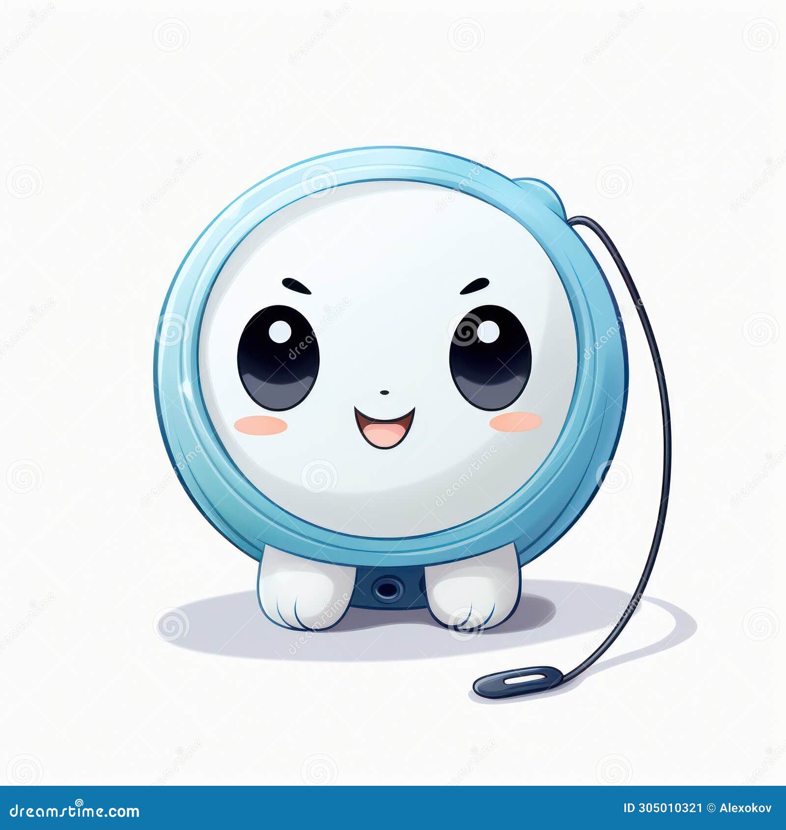 Basic Mini Yoyo Isolated on White Background AI Generated Stock ...