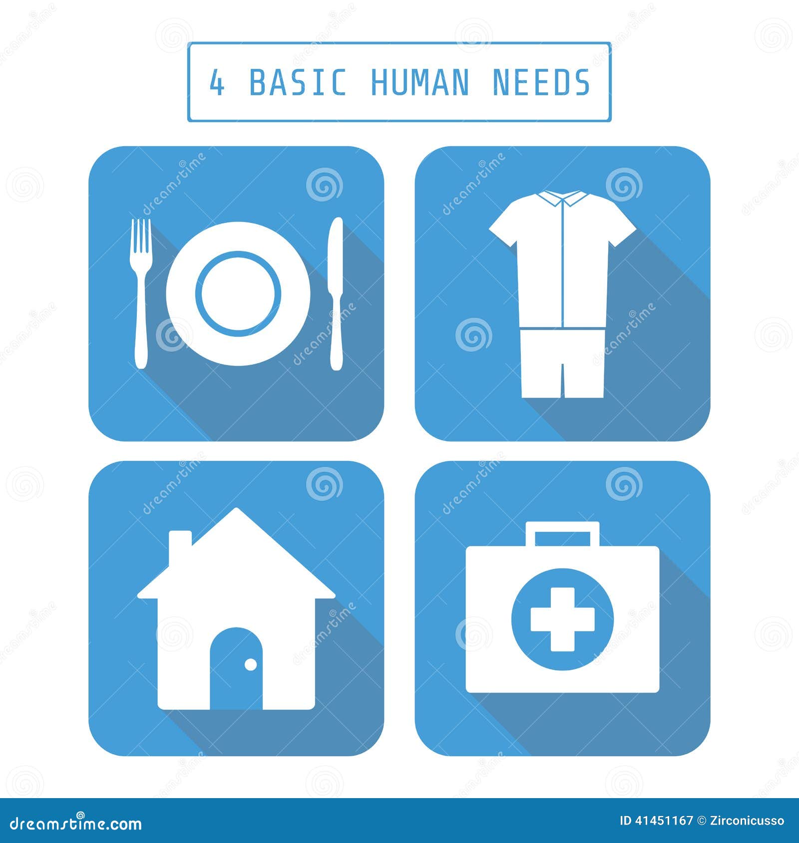 Basic need stock illustration. Illustration of shadow - 41451167