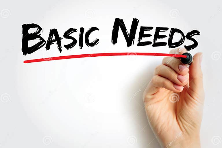 Basic Needs - One of the Major Approaches To the Measurement of ...