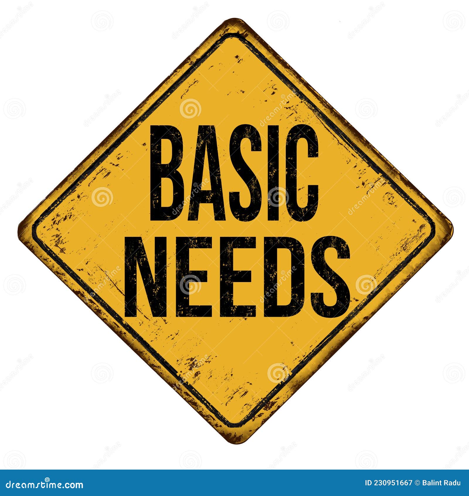 Basic Needs Vector Illustration. Flat Tiny Maslows Hierarchy Person ...