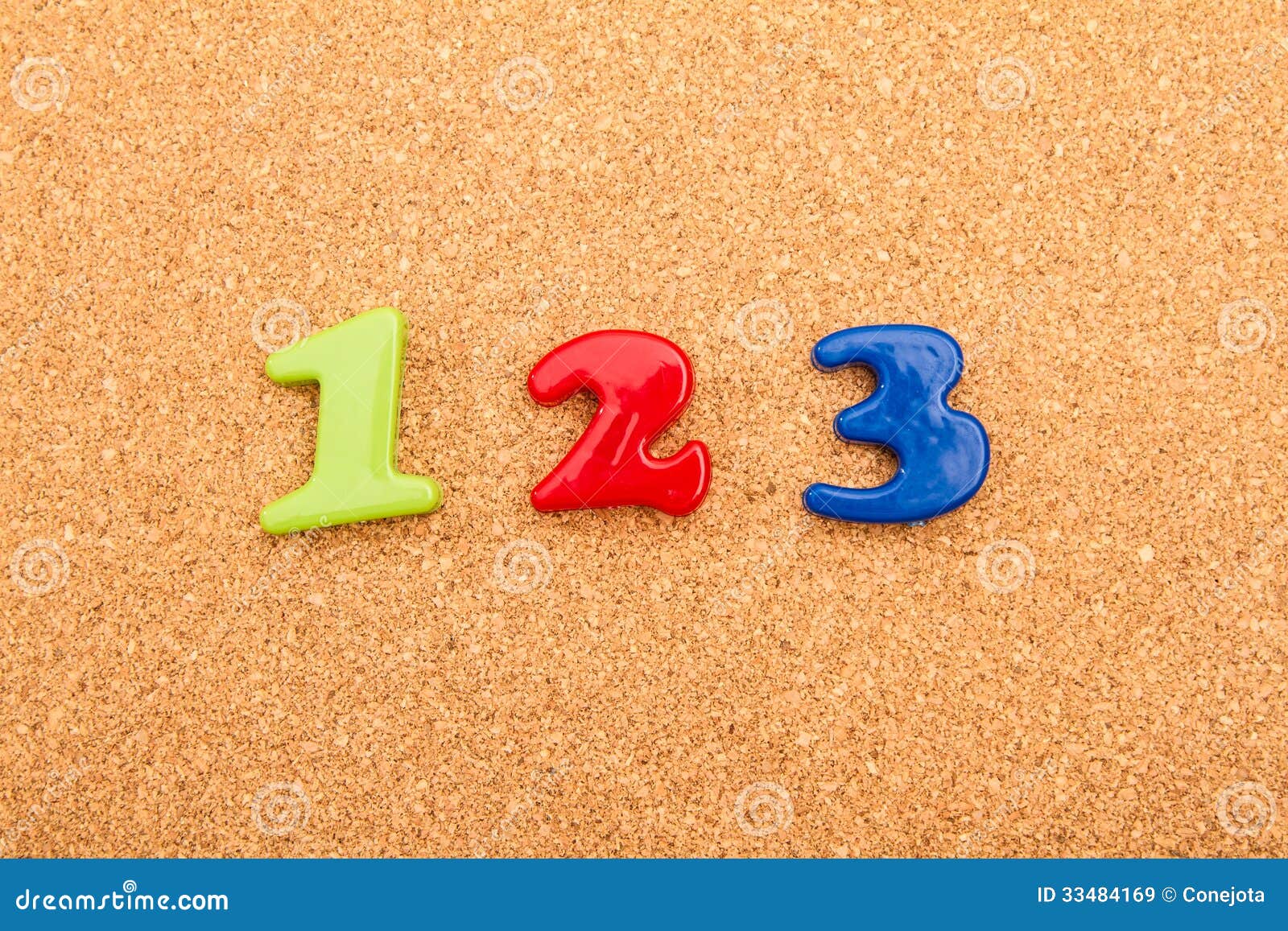 1, 2, 3 stock image. Image of school, educational, number - 33484169
