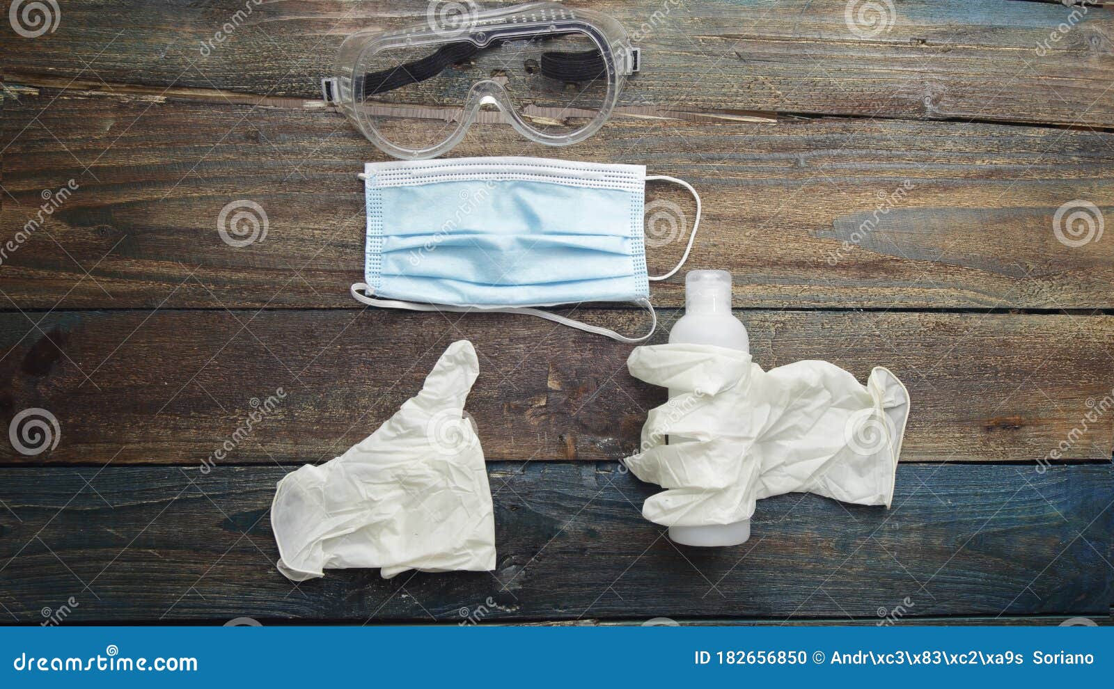 Basic protection equipment stock photo. Image of gloves - 182656850