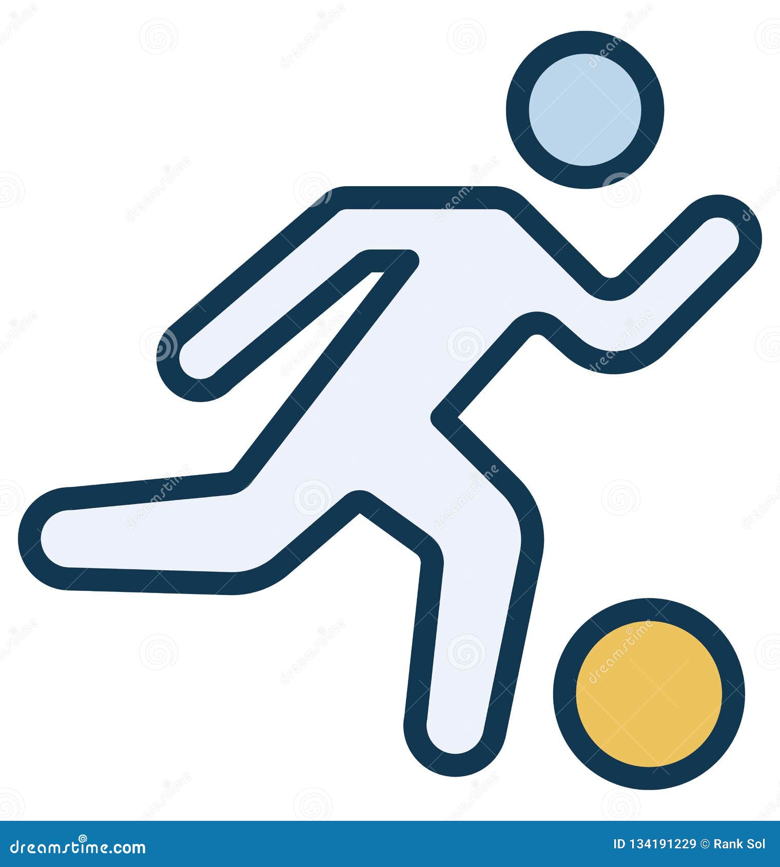 Football Hit Vector that Can Be Easily Modified or Edit Stock Vector ...