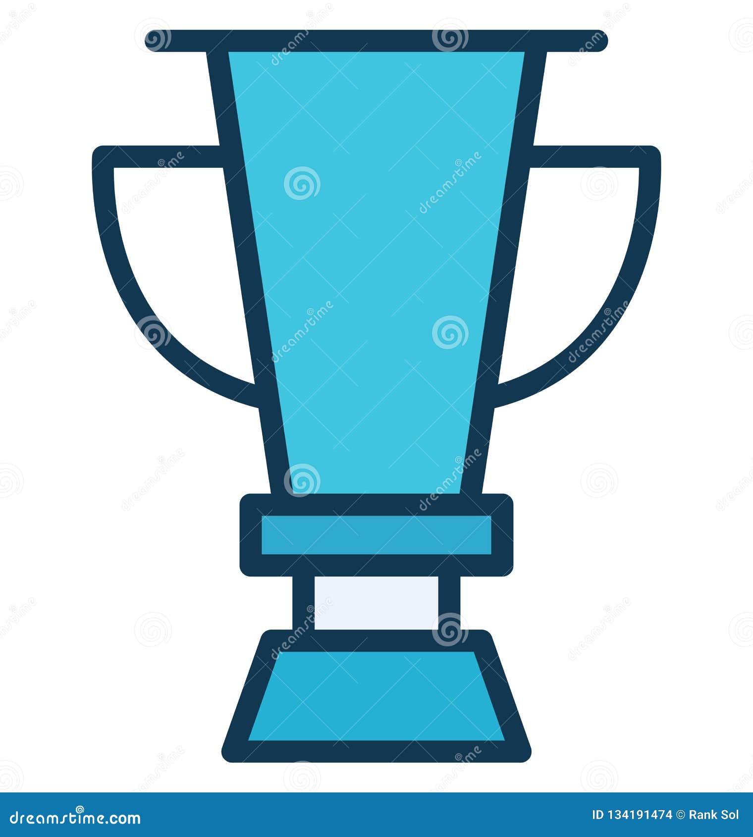 Trophy Vector that Can Be Easily Modified or Edit Stock Vector ...