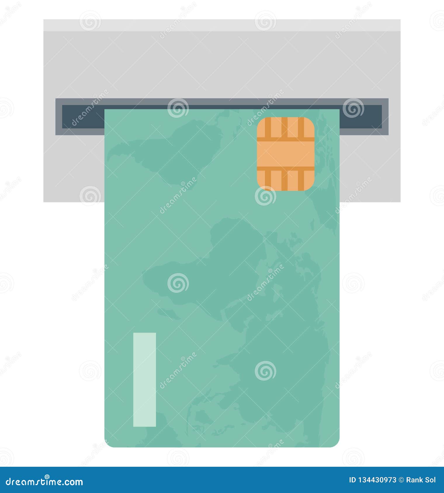 Insert Card Color Isolated Vector Icon that Can Be Easily Modified or ...