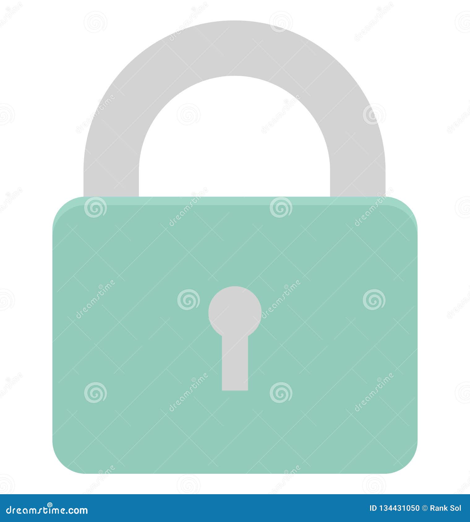 Lock Color Isolated Vector Icon that Can Be Easily Modified or Edit ...