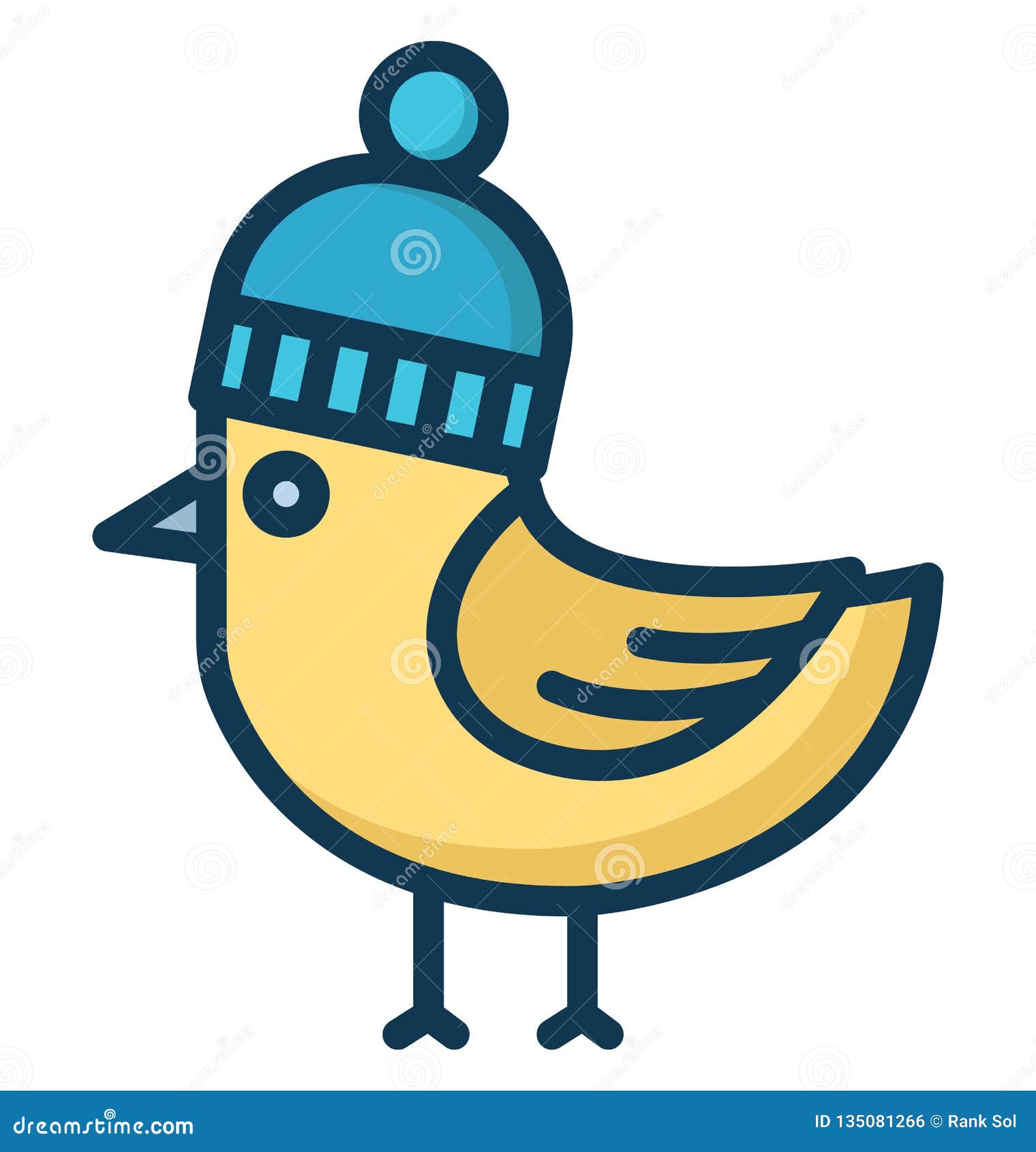 Sparrow, Twitter Isolated Vector Icon that Can Be Easily Modified or ...