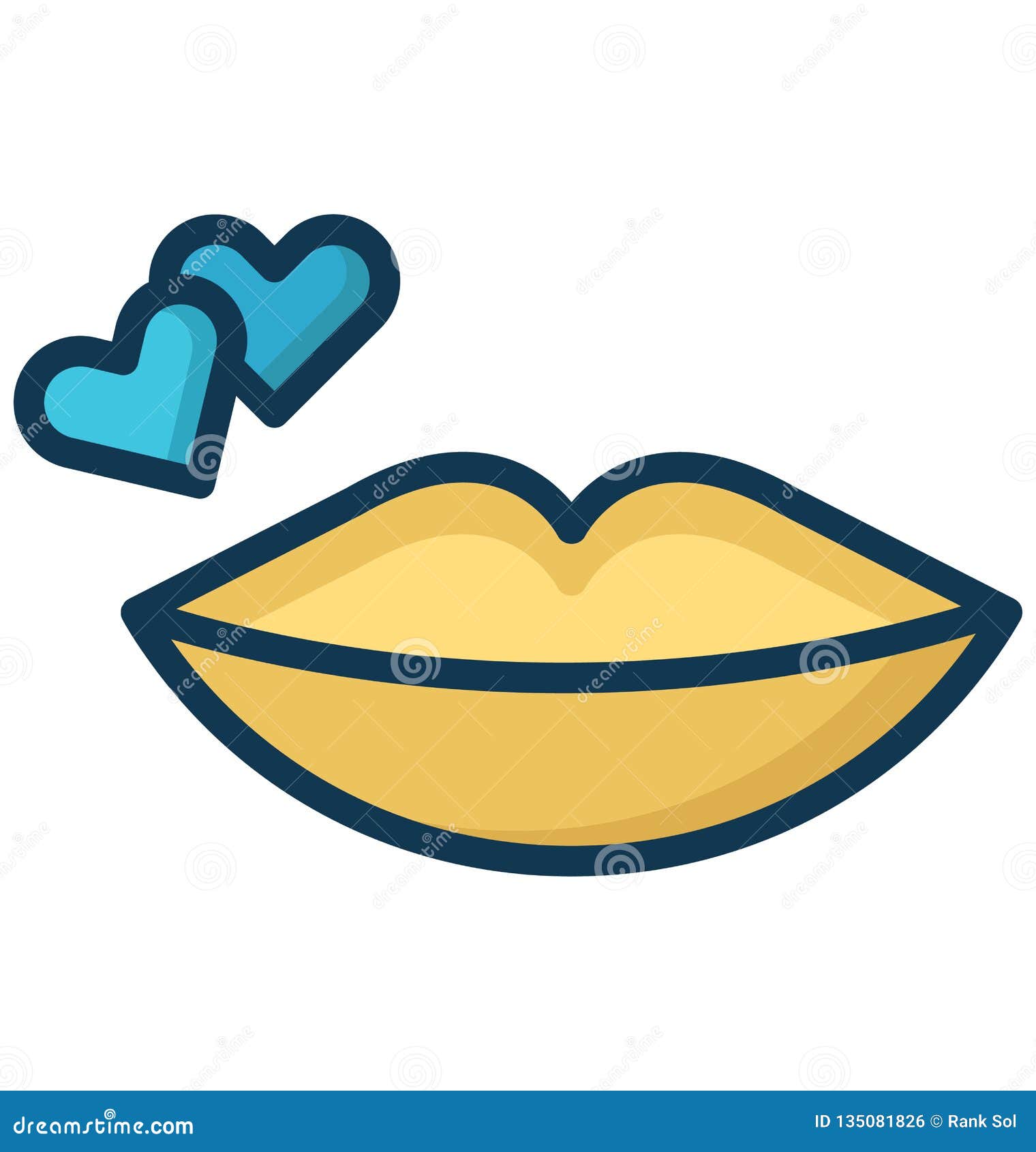Anatomy Of Lips With Detailed Labeled Parts Description Vector ...
