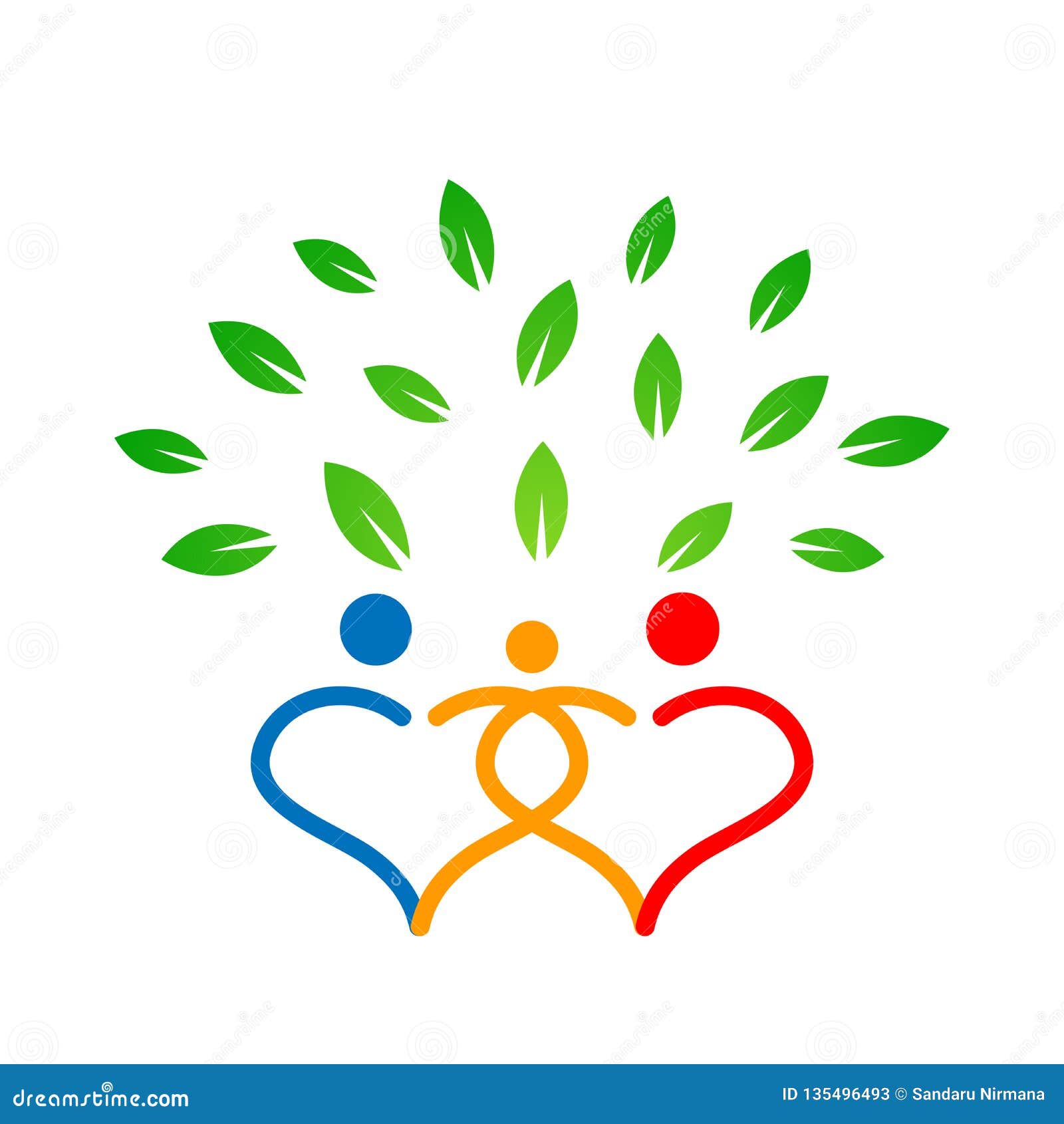 Family Tree In Heart Tree Symbols Parent,kid,parenting,care,health ...