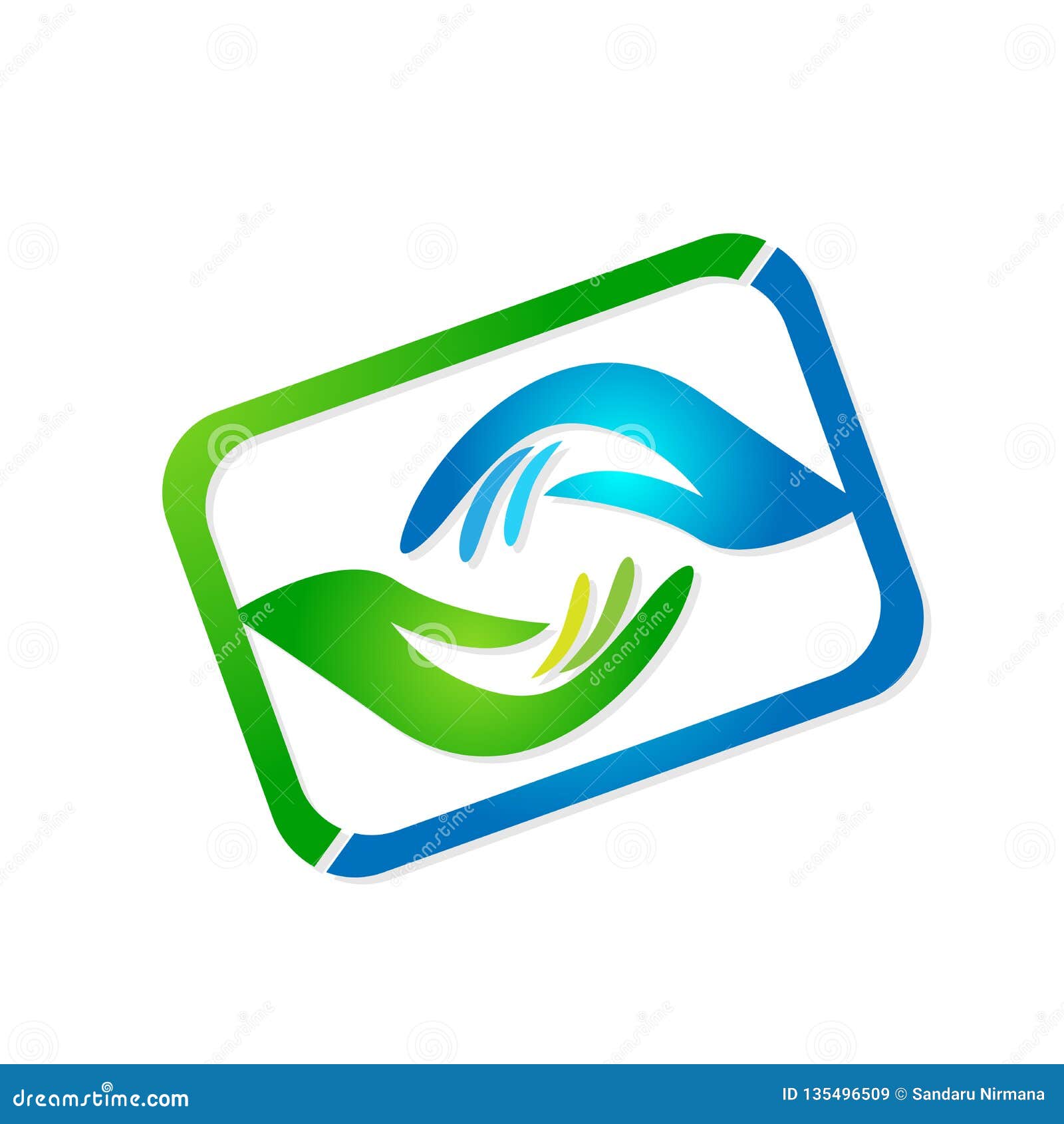 Helping Hands Care Hands Logo Icon Vector Designs on White Background ...