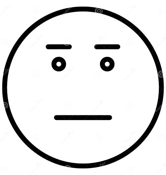 Nodding, Emoticons Vector Isolated Icon Which Can Easily Modify or Edit ...