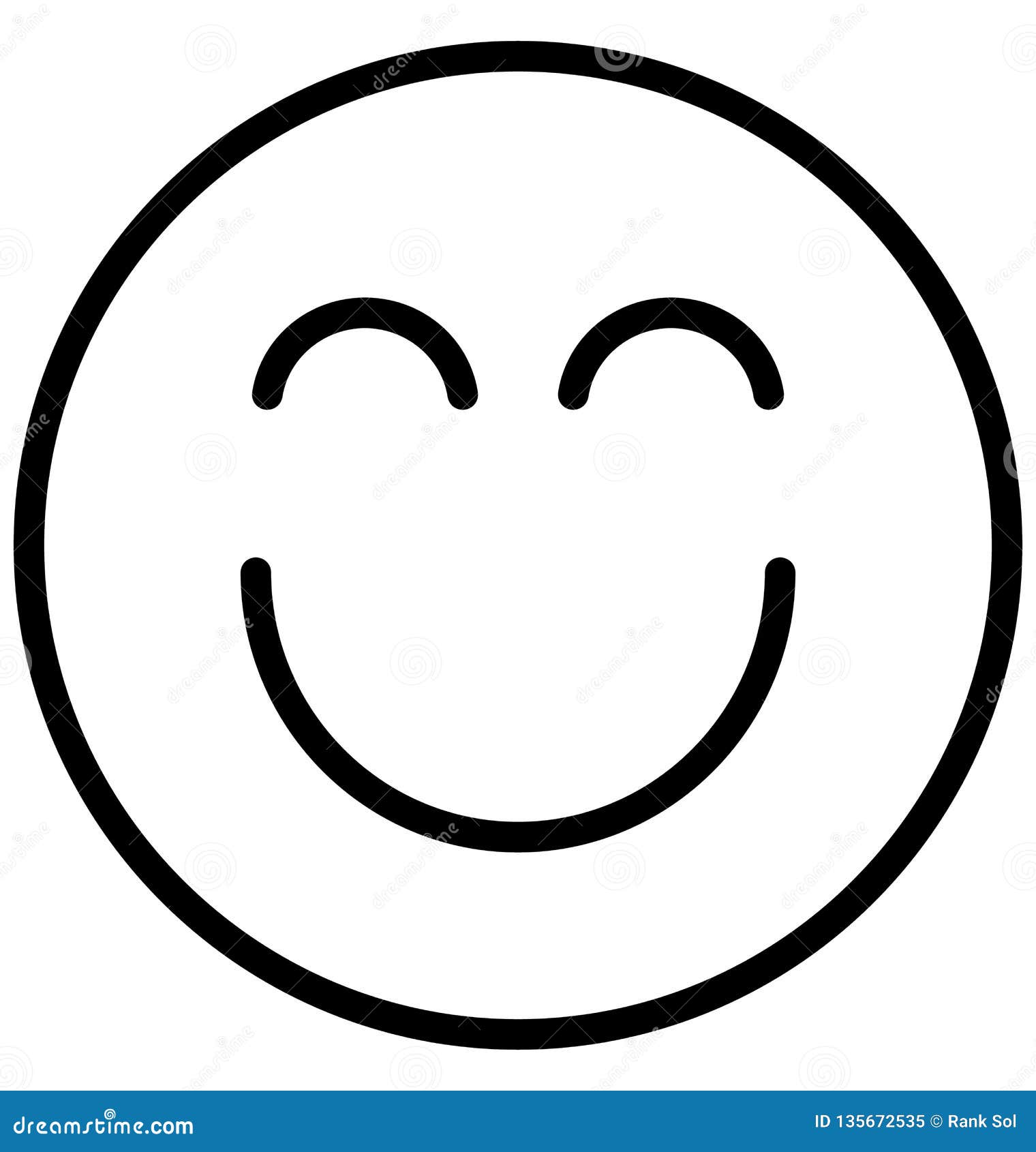 Nodding, Smile Vector Isolated Icon Which Can Easily Modify or Edit ...