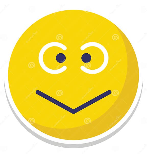 Baffled Emoticon, Confused Vector Isolated Icon Which Can Easily Modify ...